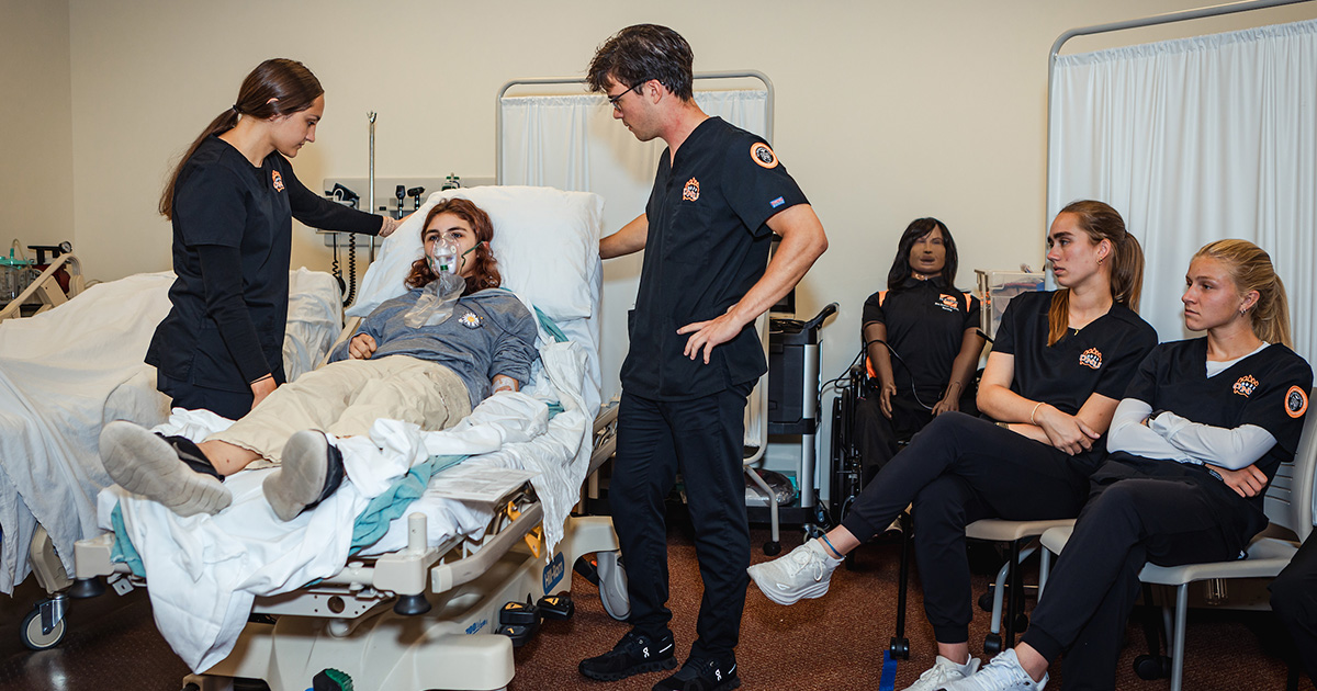 Preparing for trauma: ONU nursing students engage in staged simulation ...