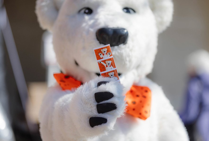 Birthday greetings from bears who wore the suit | Ohio Northern University